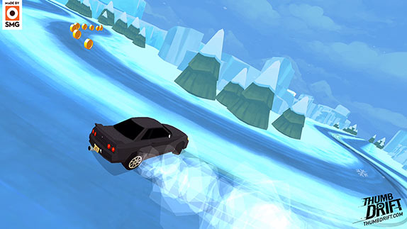 Thumb Drift: Furious One Touch Car Racing for mobile and tablet